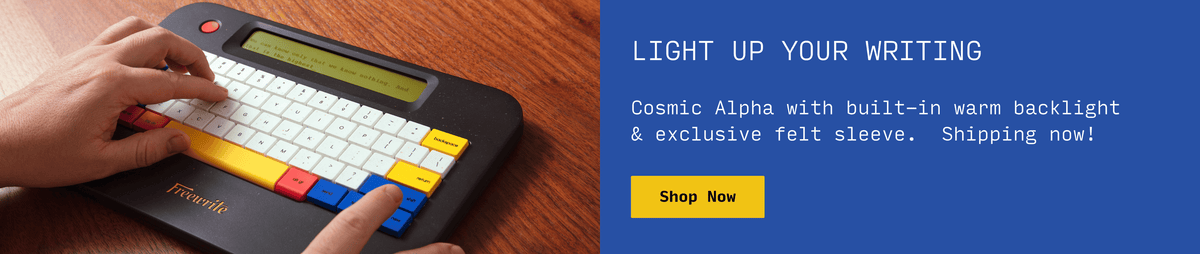 Freewrite: Distraction-Free Writing Tools