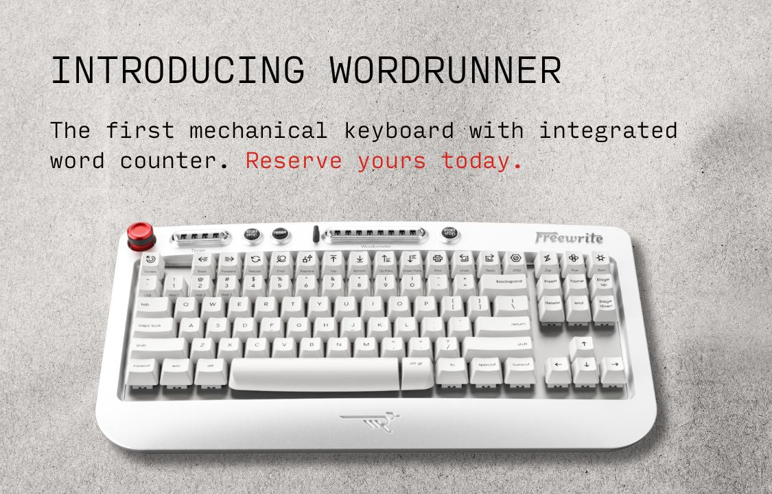 Freewrite: Distraction-Free Writing Tools