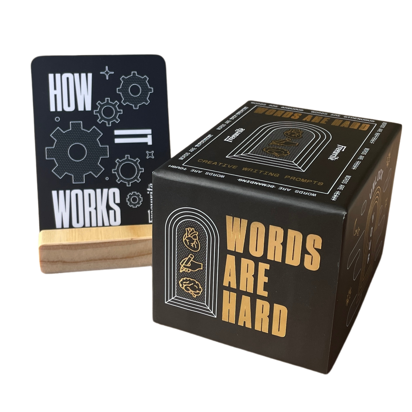 Words Are Hard Writing Prompt Deck - Base Pack - Freewrite Store