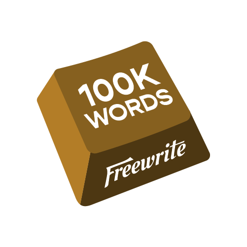 100K Words Freewrite Pin - Freewrite Store