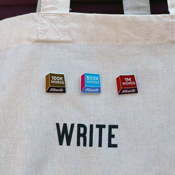 1M Words Freewrite Pin - Freewrite Store